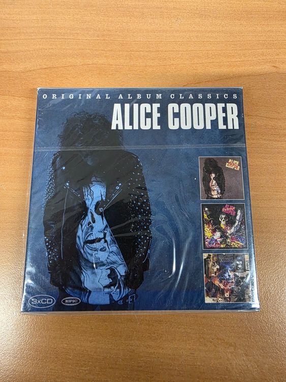 3 CDs, Alice Cooper – Original Album Classics - ORIGINALVERP (Gebraucht ...