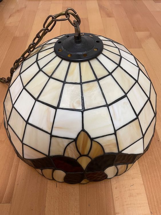 Tiffany Hängelampe 43 cm, Kette 3 m mit Stecker (Gebraucht) in Zürich ...