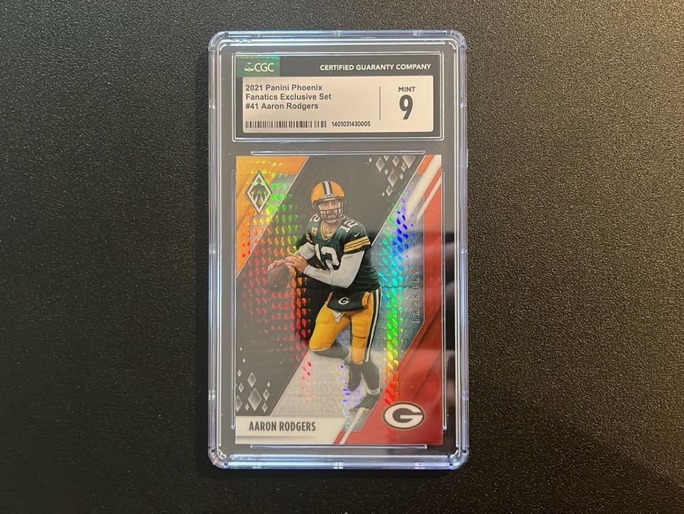 Aaron Rodgers Fanatics Exclusive Set CGC 9 (Gebraucht) in Fällanden für ...