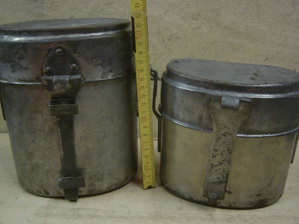 2 x Gamelle / Schweizer Armee / Ca 40er Jahre (Gebraucht) in Safenwil für CHF 19 – mit Lieferung ...