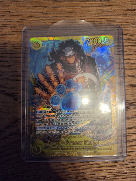 One Piece Card Game: Bartholomew Kuma op 12 sec (Neu (gemäss ...
