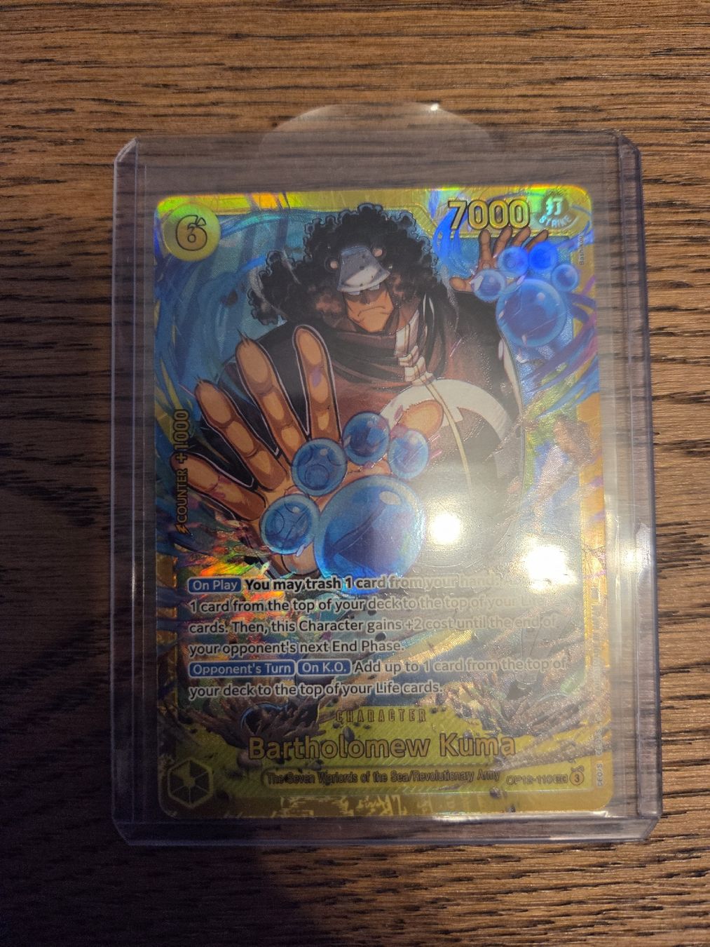 One Piece Card Game: Bartholomew Kuma op 12 sec (Neu (gemäss ...