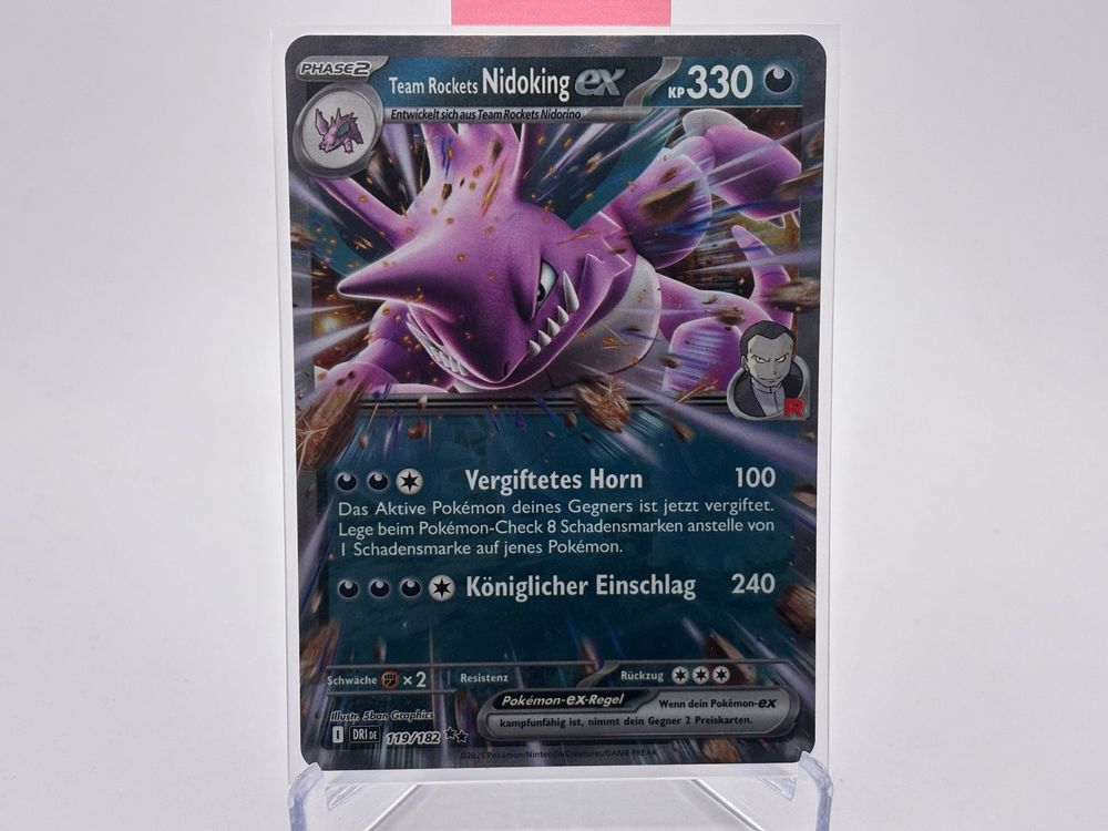 Ewige Rivalen - Team Rockets Nidoking ex (DRI 119) - DE (Neu (gemäss ...
