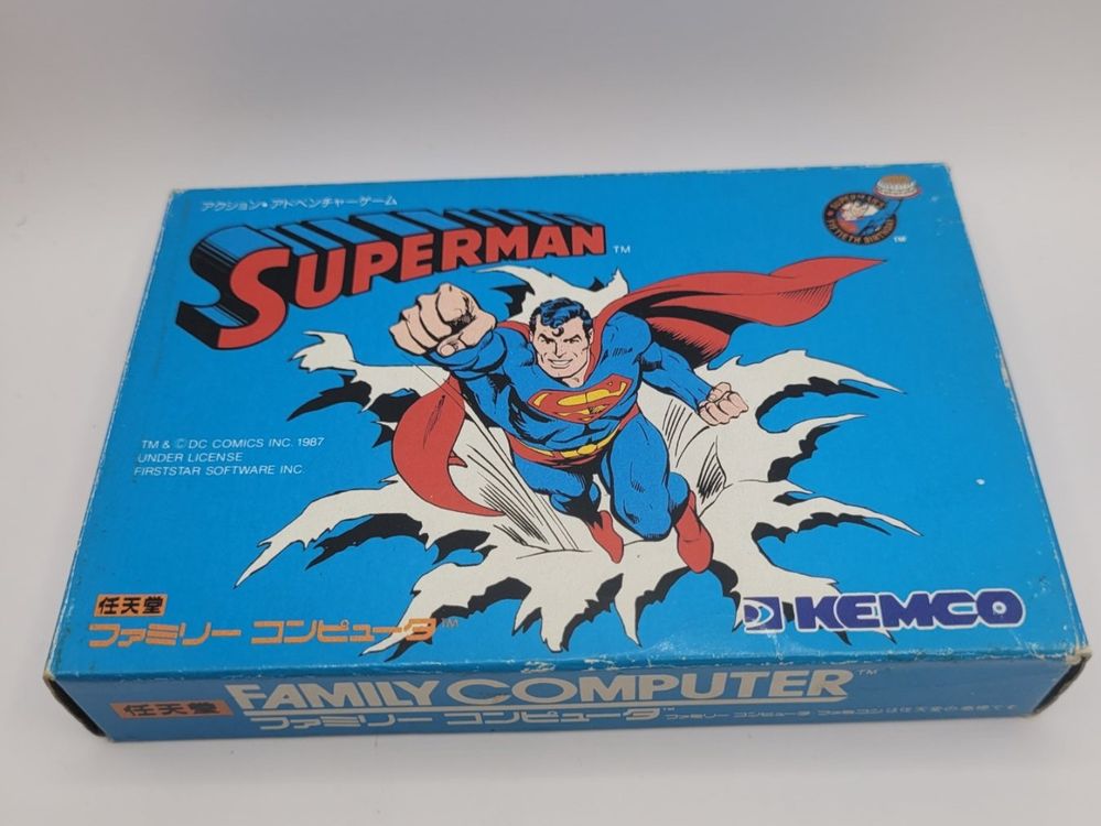 Superman Famicom NES mit Box Japan (Gebraucht) in Münchenstein für CHF ...