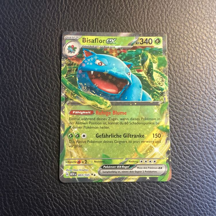 Scarlet&violet 151. 003/165 Bisaflor Ex De Nm - MT (Gebraucht) in ...