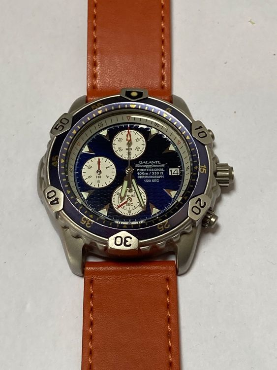 Galanti Professional Diver made in Italia Milano 41 mmquartz | Kaufen ...