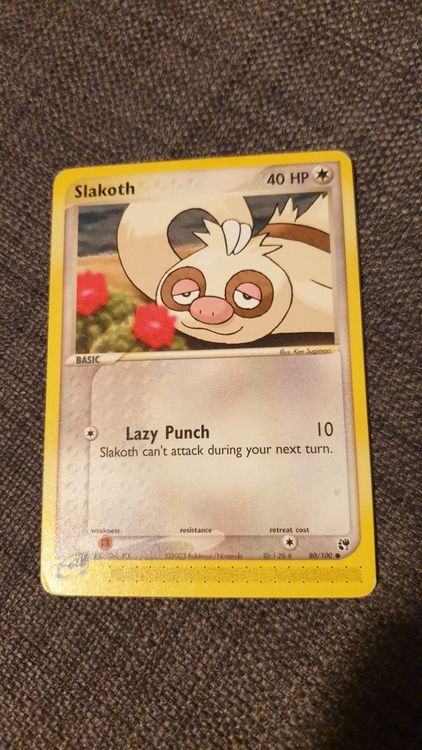 Slakoth Pokemon | Kaufen auf Ricardo