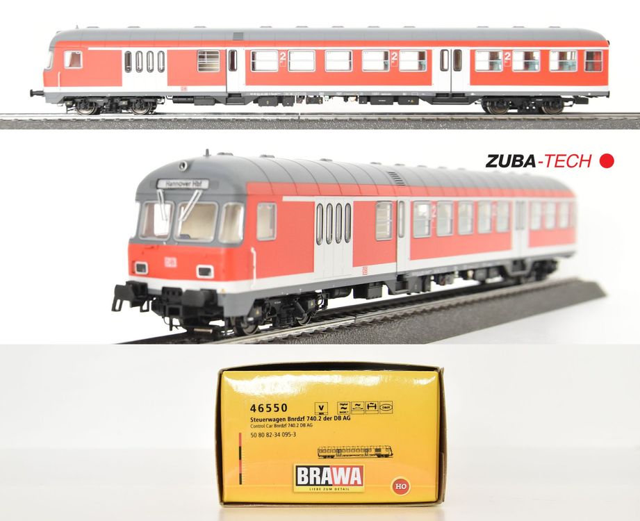 Brawa 46550 Steuerwagen Bnrdzf der DB H0 GS Digital mit OVP (Gebraucht ...