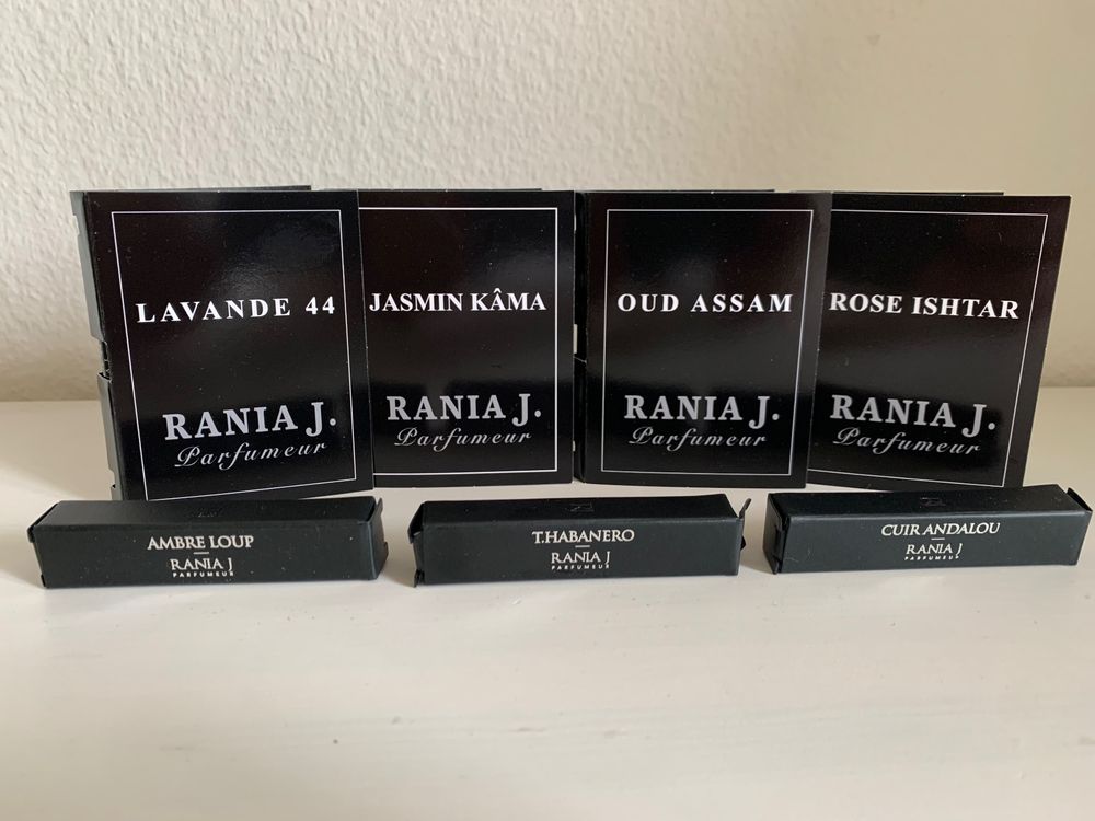 Rania J. Parfum Samples / Proben / Échantillons | Kaufen auf Ricardo