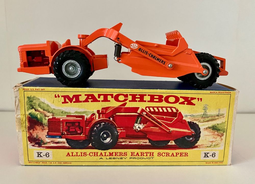 MATCHBOX Nr. K-6 Allis-Chalmers Earth Scraper, ca. 1960 (Gebraucht) in ...