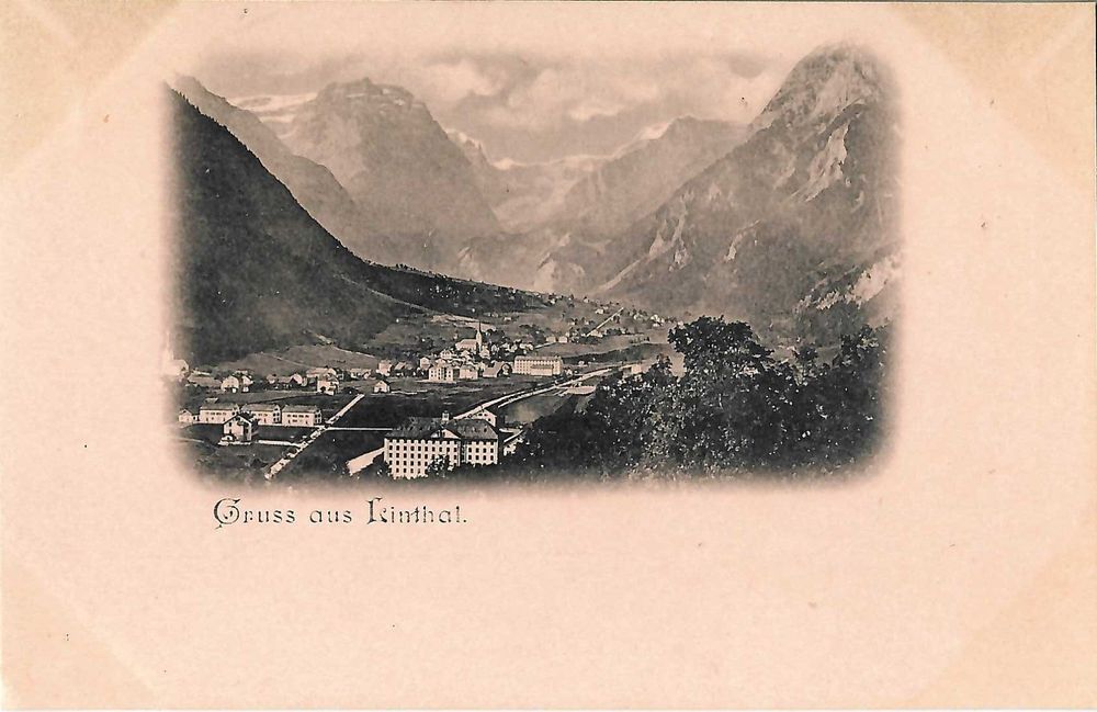 Glarus Süd GL Linthal Flugaufnahme , 1900 (Gebraucht) in Solothurn für CHF 11 – mit Lieferung ...