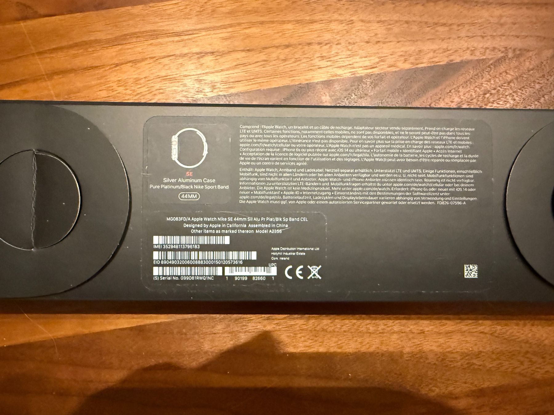 Apple Watch SE 44 mm Nike Edition (LTE, UMS) (Gebraucht) in Winterthur ...