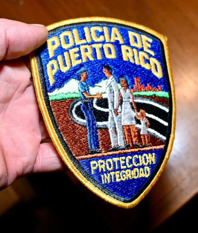 80's Policia De Puerto Rico Proteccion Integridad PATCH (Gebraucht) in ...