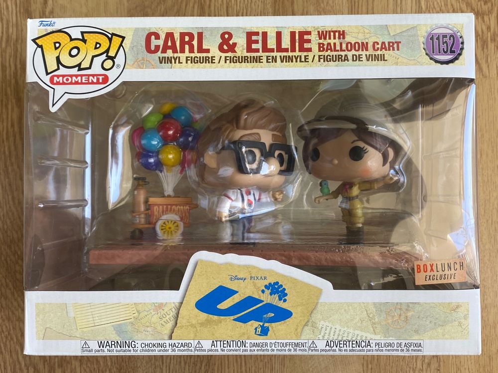 Funko Pop! Disney UP! Carl & Ellie Balloon Cart | Kaufen auf Ricardo