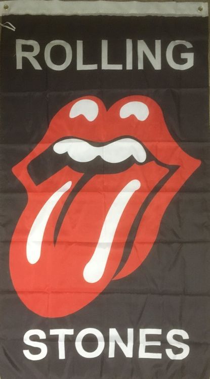 Fahne Rolling Stones Flag Mick Jagger Satisfaction Angie (Neu und ...
