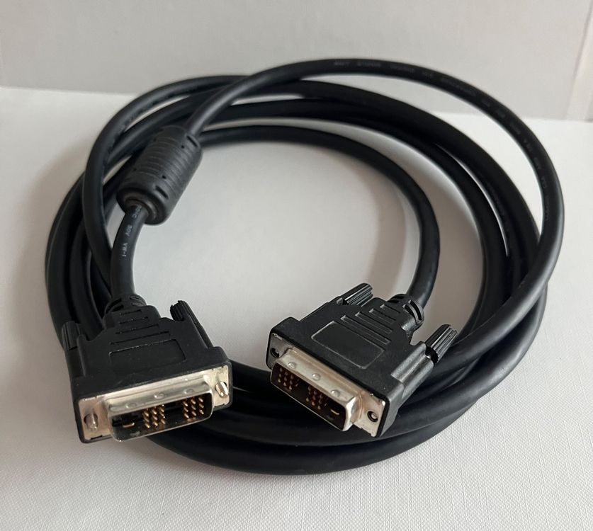 DVI-D Kabel – digital, doppelt, direkt (Gebraucht) in Düdingen für CHF ...