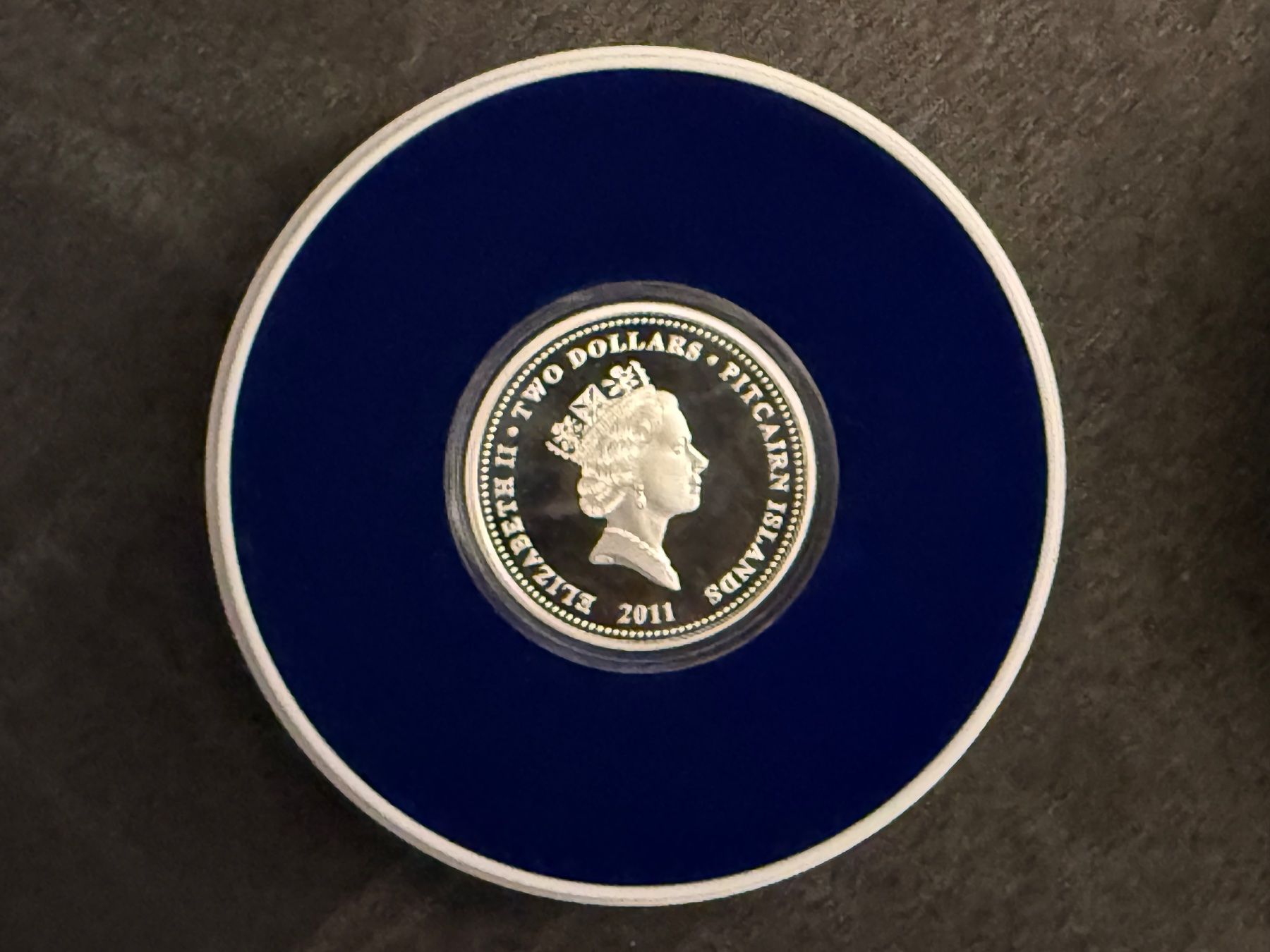 ⭐ 1 OZ RABBIT Lunar Year Silber Proof Münze Pitcairn Island (Neu und ...