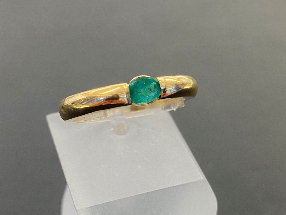Gold Ring 18 Karat mit Smaragd (Gebraucht) in Frauenfeld für CHF 369 ...