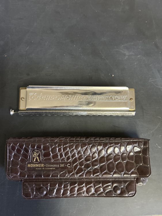 Hohner Chromonica 280 C Mundharmonika - Vintage Klassiker! (Gebraucht ...