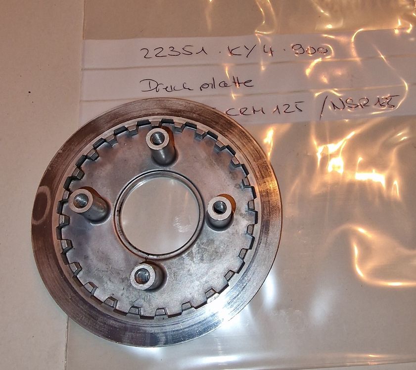 22351-KY4-900 Honda Kupplung Druck Platte CRM125 CRM NSR125 (Gebraucht ...