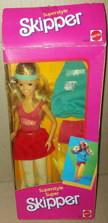 Barbie:SKIPPER "Superstyle",de 1984,Neuve,boite ouverte | Kaufen auf ...
