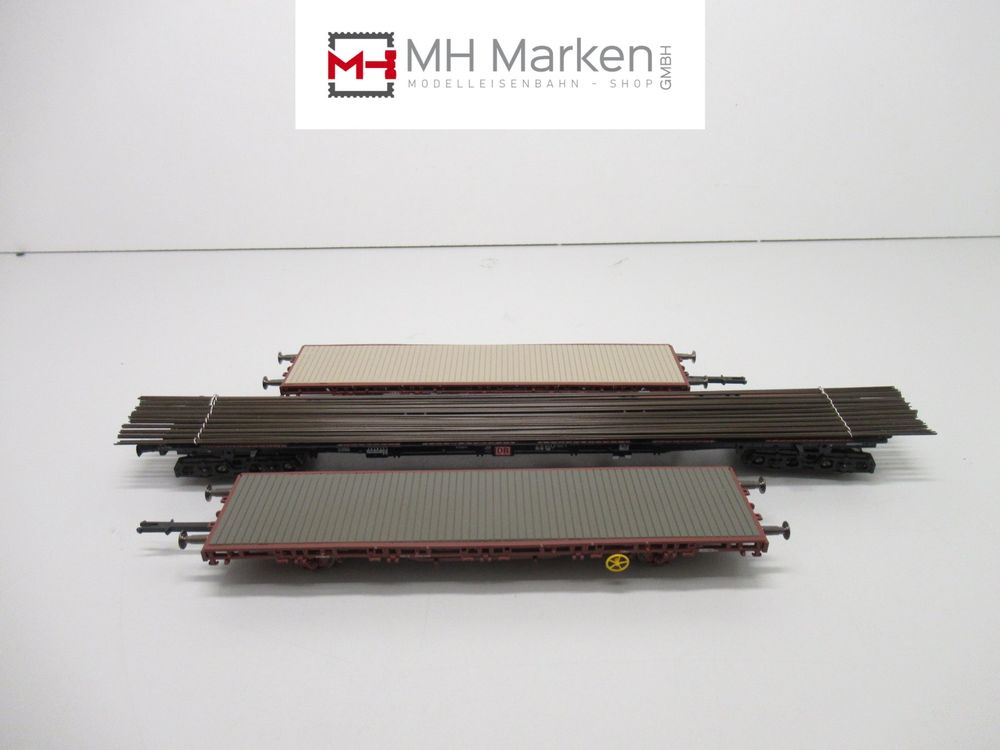 Roco 44125 3er Set Baustahltransport der DB Gleichstrom H0 (Gebraucht ...