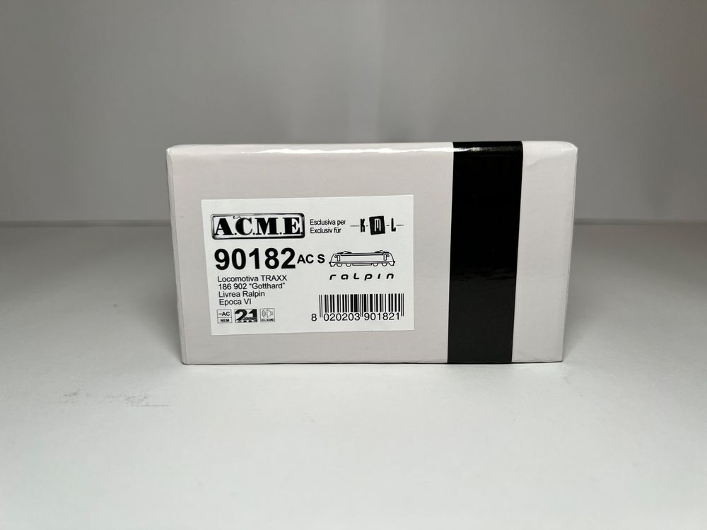 ACME 90182 SBB BR 186 902 "Gotthard" Ralpin, ACS (Neu und originalverpackt) in Muttenz für CHF ...