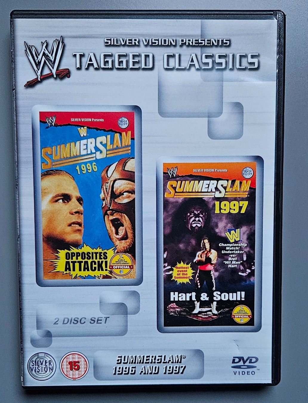 WWE Tagged Classics SummerSlam 1996 + 1997 2 DVD WWF WCW (Gebraucht) in ...