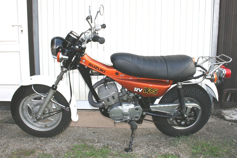 Suzuki RV 125. Oldtimer Jahrgang 1979. 123ccm / 6.25KW. | Kaufen auf ...