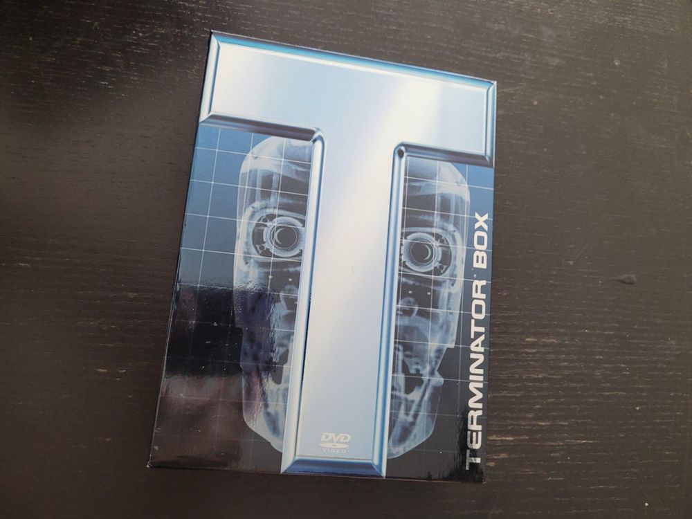 Terminator box mit teil 1bis 3 arnold schwarzenegger | Kaufen auf Ricardo