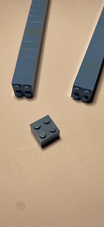 49 2x2 Dark Azure Lego Bricks (Gebraucht) in Winterthur für CHF 3.5 ...