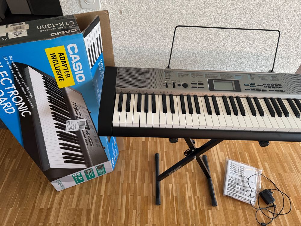 Keyboard (Elektronisch) Casio CTK-1300 | Kaufen auf Ricardo