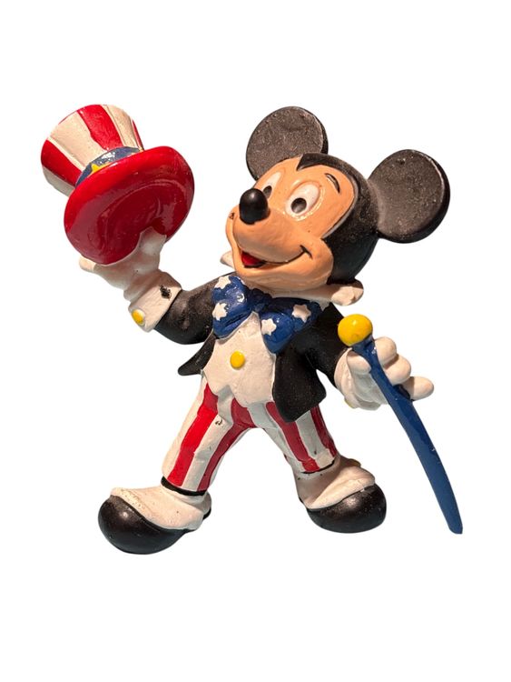 Walt Disney- Bully 1989 - Mickey, 7 cm gross (Neu (gemäss Beschreibung ...