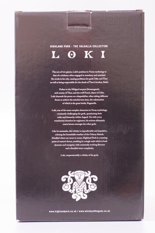 Single Malt Whisky "Loki", 15 Jahre (Neu und originalverpackt) in ...