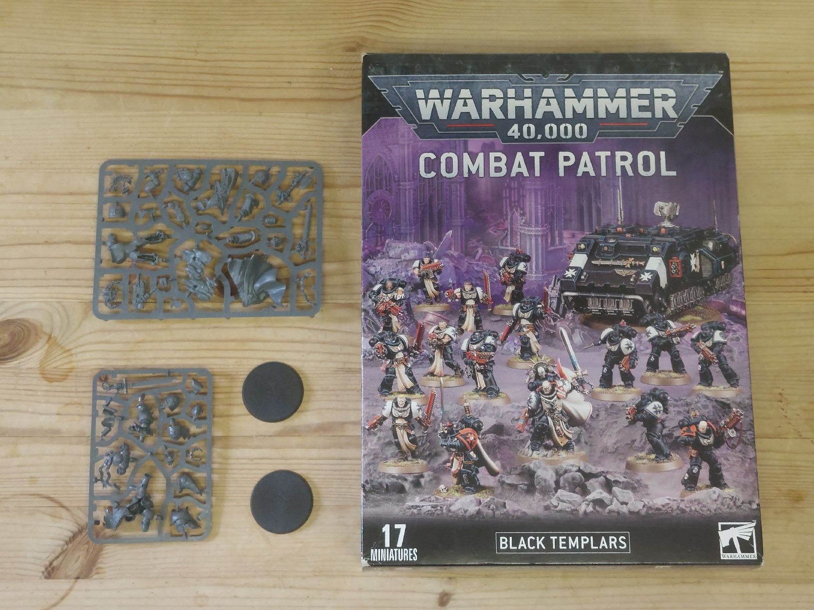 Warhammer Templar Combat patrol + Emperor's Champ + Marshall (Neu ...