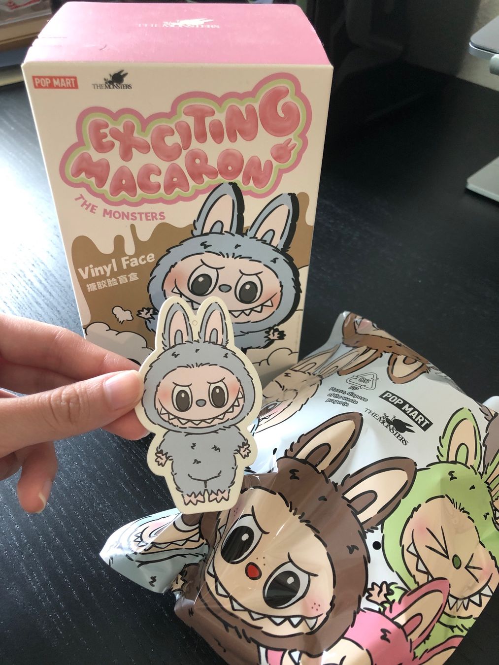 Pop Mart Labubu V1 Macarons - Sea Salt Coconut (check card) (Neu ...