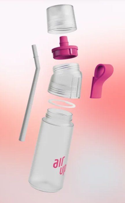 Air up Gen 2 Pink Splash Wasserflasche 600 ml mit Duft Pods (Gebraucht ...