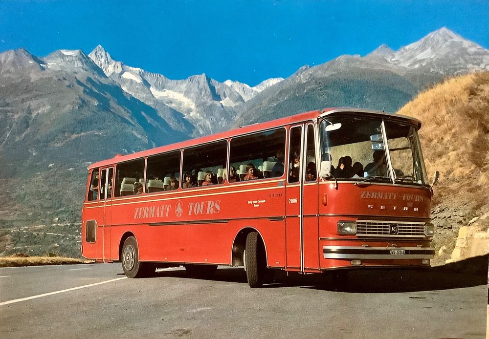 Alte Foto Karte - SETRA S120 Bus - Omnibus (Gebraucht) in Root für CHF ...