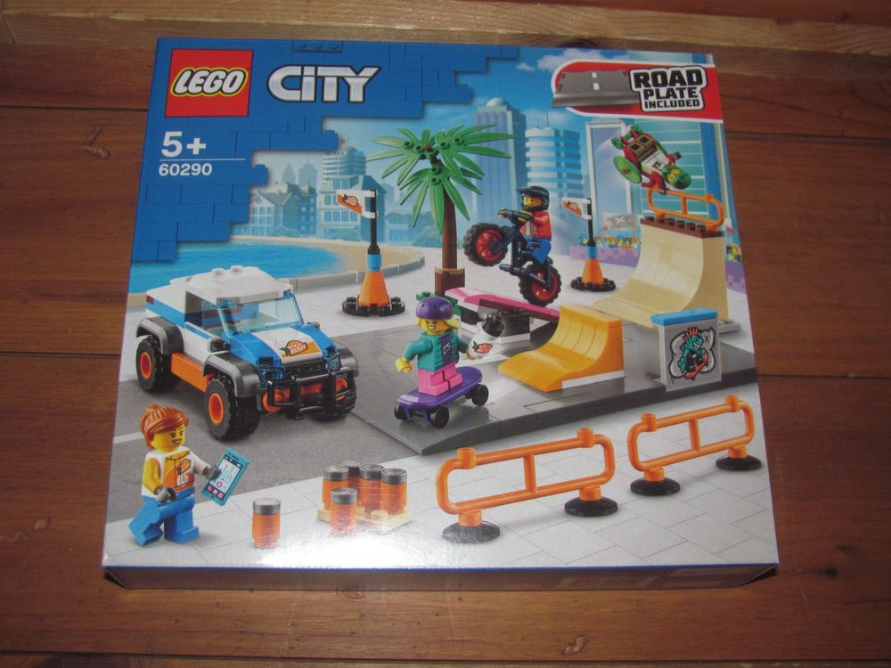 MISB - NEU : Lego City 60290 Skater Park Halfpipe (Neu und ...