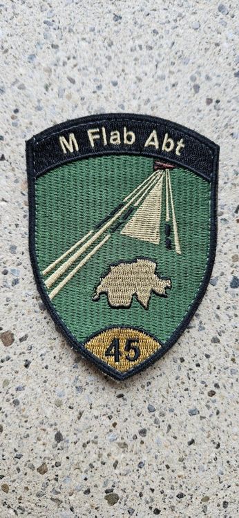 Badge M Flab Abt 45 mit klett *** (Neu und originalverpackt) in ...