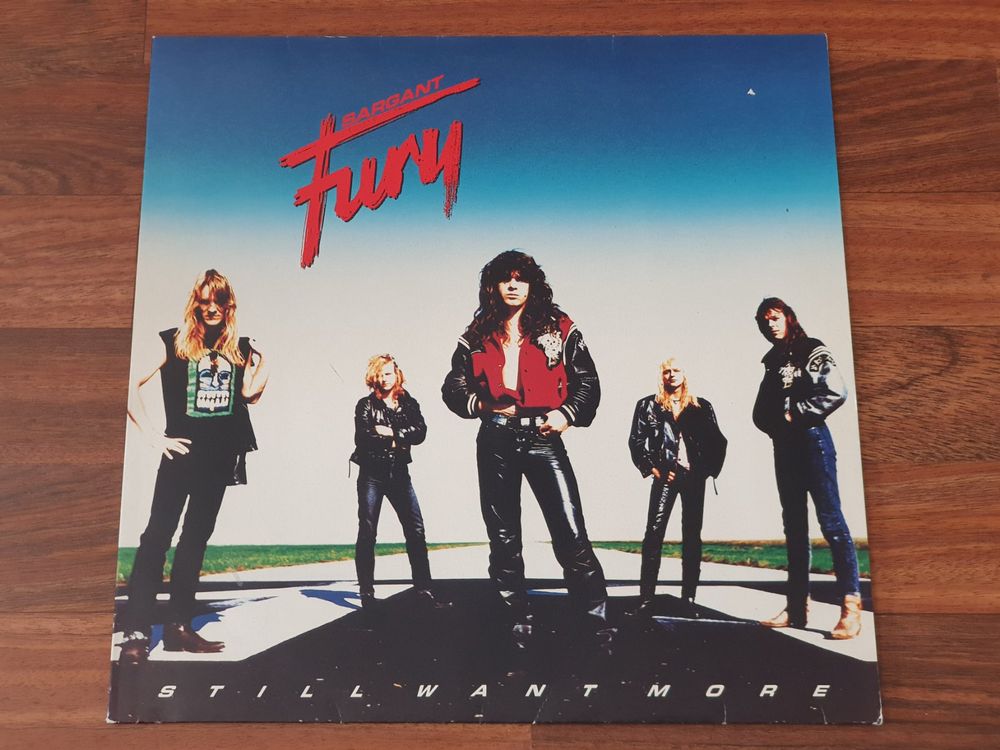 Sargant Fury - Still want more - LP 1991 | Kaufen auf Ricardo