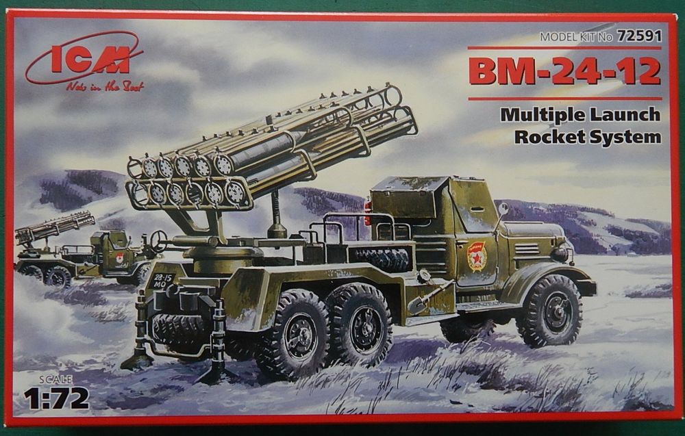 BM-24-12 Multiple rocket launcher (Neuf avec emballage d'origine) à ...