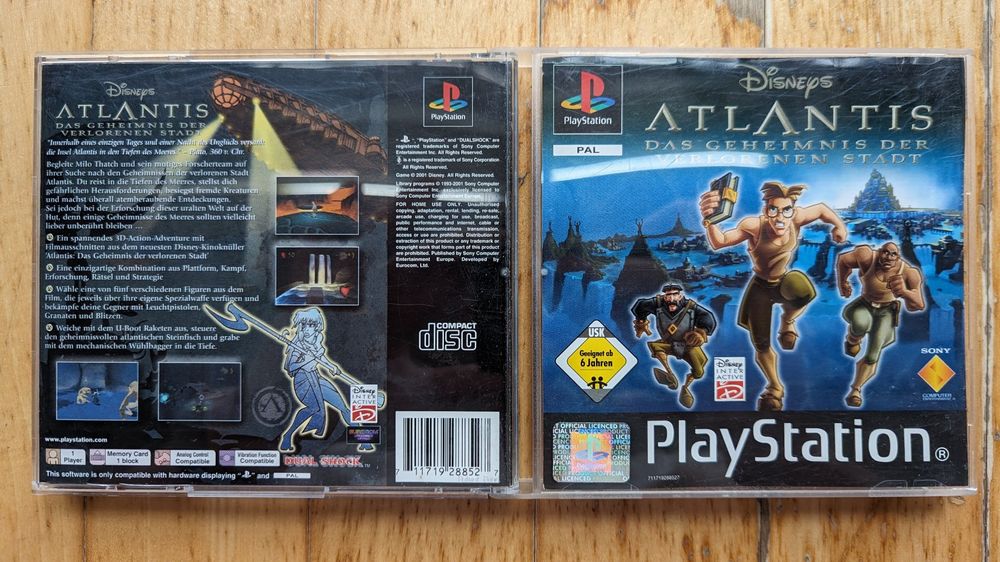 Atlantis: Das Geheimnis der verlorenen Stadt / Playstation 1 | Kaufen ...