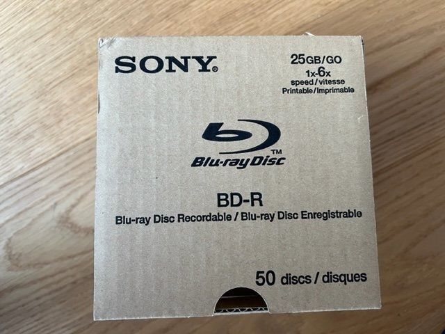 Sony Blu-ray-Disc BD-R 25GB | Kaufen auf Ricardo