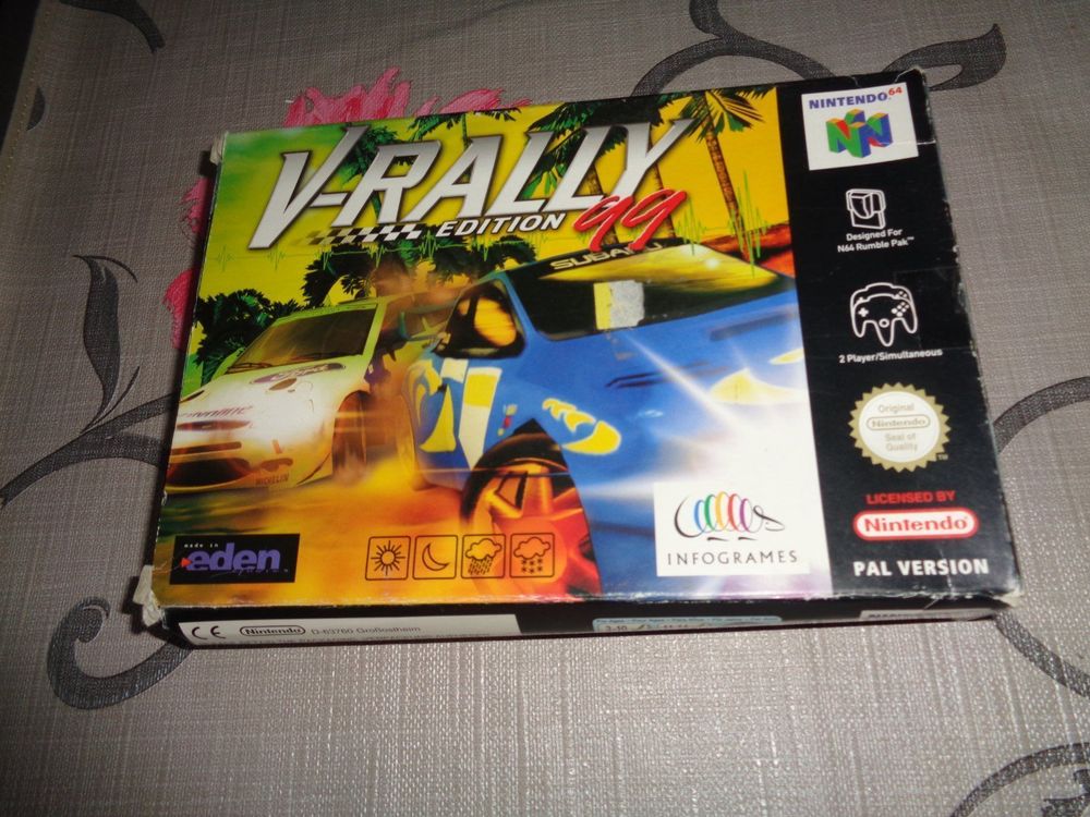 V-Rally Edition 99 N64 OVP | Kaufen auf Ricardo