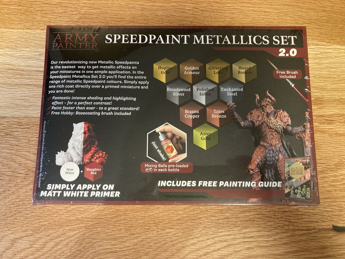 Army Painter Speedpaint Metallics Set 2.0 (Neu und originalverpackt) in ...