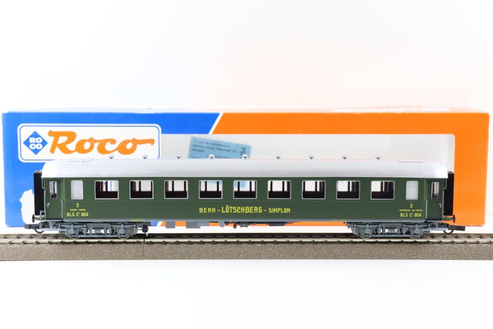 Roco 44868 BLS C⁴ 804 Stahlwagen H0 | Kaufen auf Ricardo