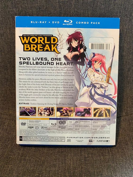 World Break Anime Bluray + DVD Combo Pack (Gebraucht) in Ringgenberg BE ...