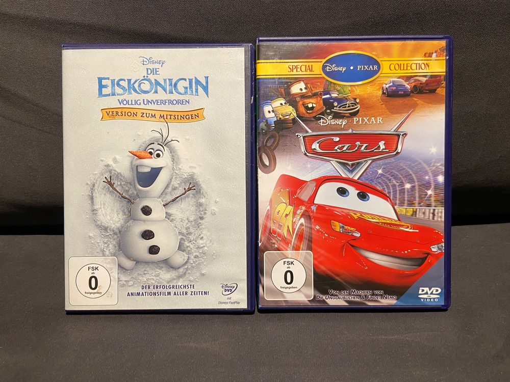 Filme Disney: die Eiskönigin & Cars Kinderfilme (2 DVDs) (Gebraucht) in ...