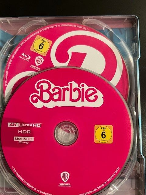 BARBIE *** 4K UHD + BD *** LIMIT. 2 DISC *STEELBOOK* EDIT. (Neu (gemäss ...